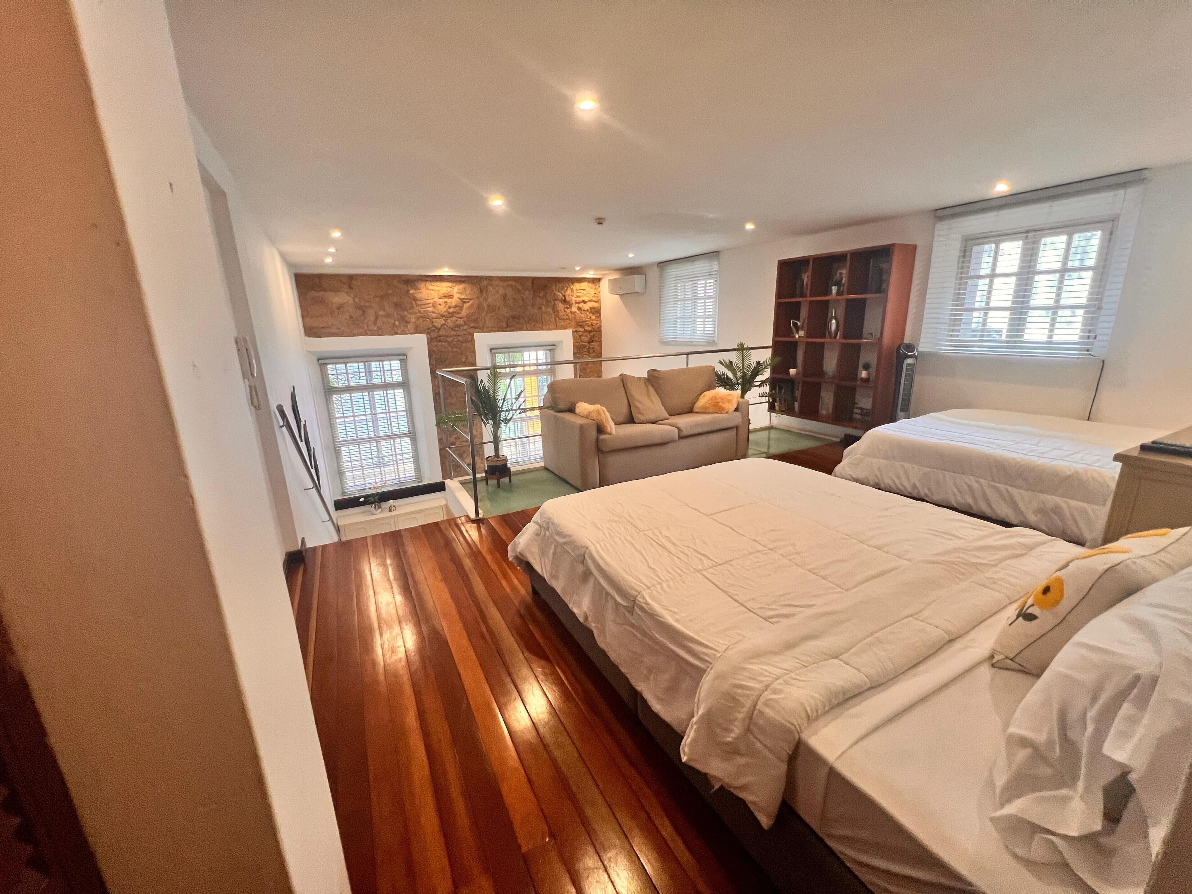 Apartamento, 1 quarto, vista para a cidade | 2 quartos