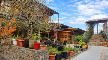 Entrada do alojamento