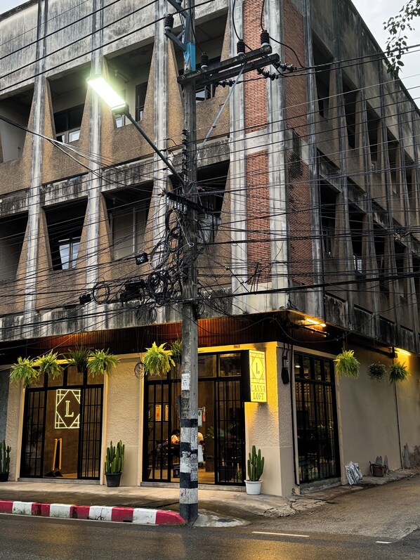 Fachada do alojamento