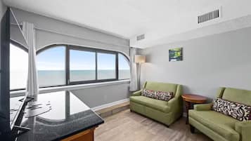 2 Full Beds Ocean Front | 1 quarto, Wi-Fi de cortesia, roupa de cama