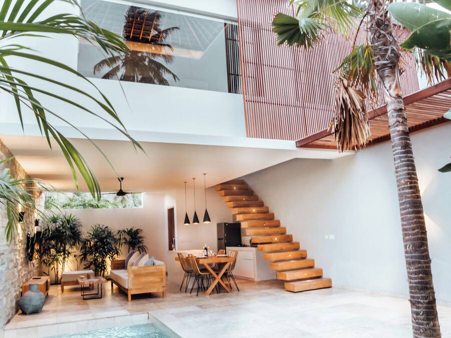 Villa, 1 quarto, piscina privativa | Roupa de alta qualidade, edredões de penas, minibar, cofre no quarto