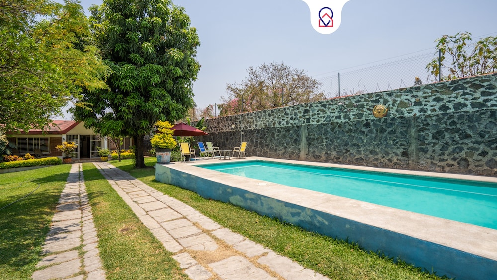 Vacation House With Pool - Temixco 2 Br - Temixco