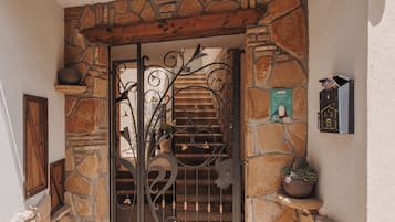 Entrada do alojamento