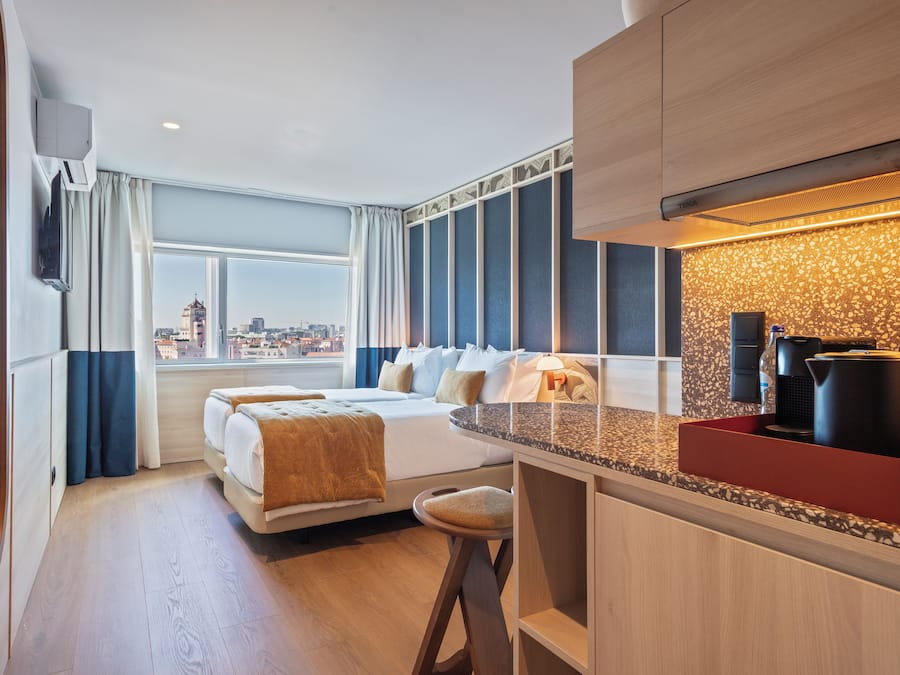 Quarto casal standard | Frigobar, cofres nos quartos, cortinas blackout, Wi-Fi de cortesia