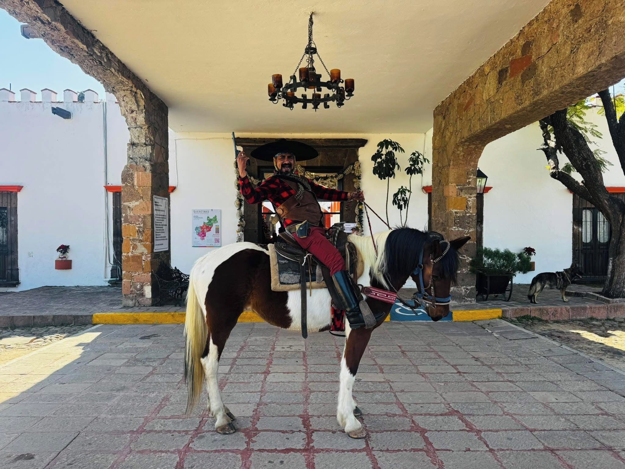Fachada da propriedade