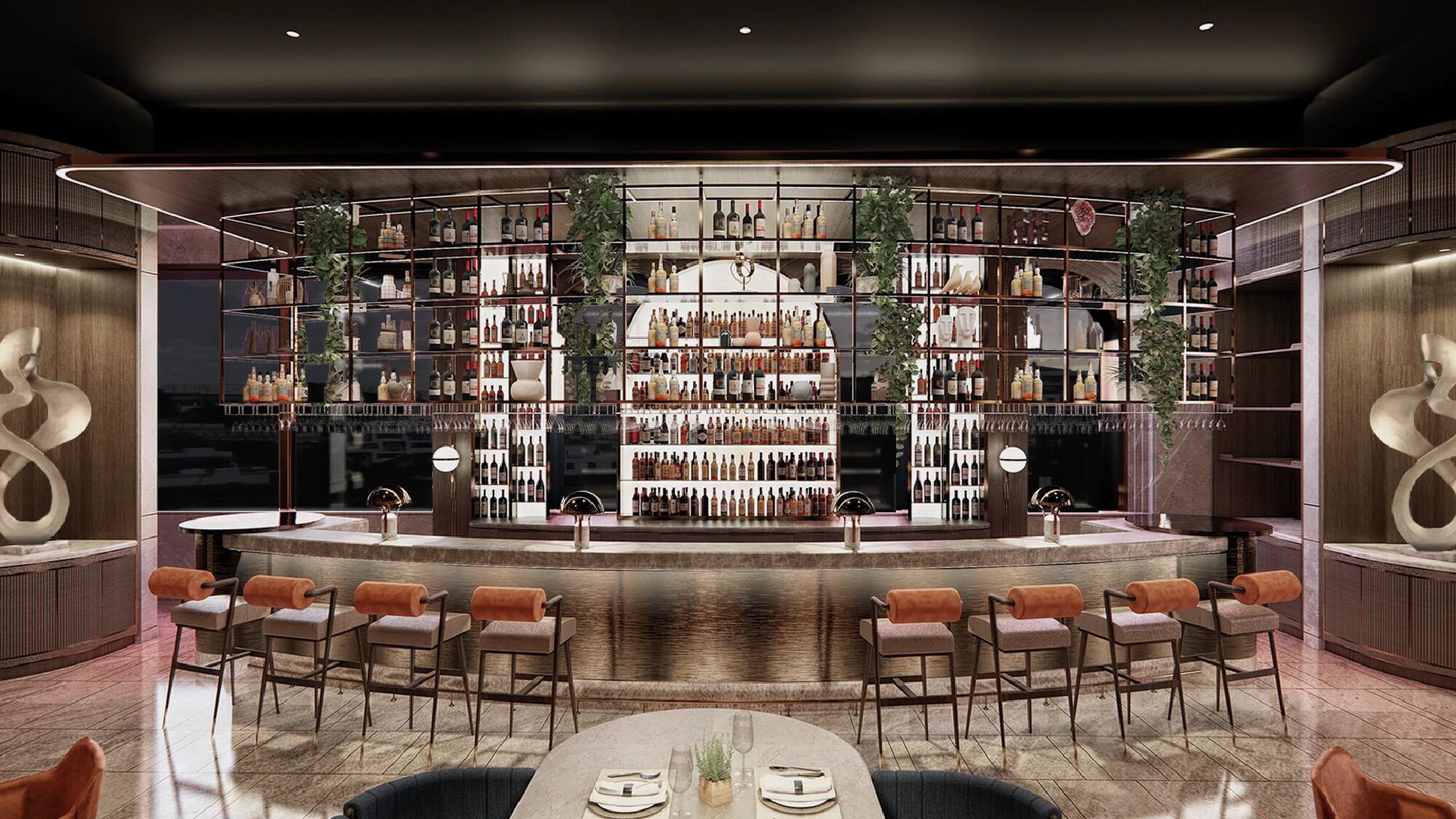 3 bares/lounges