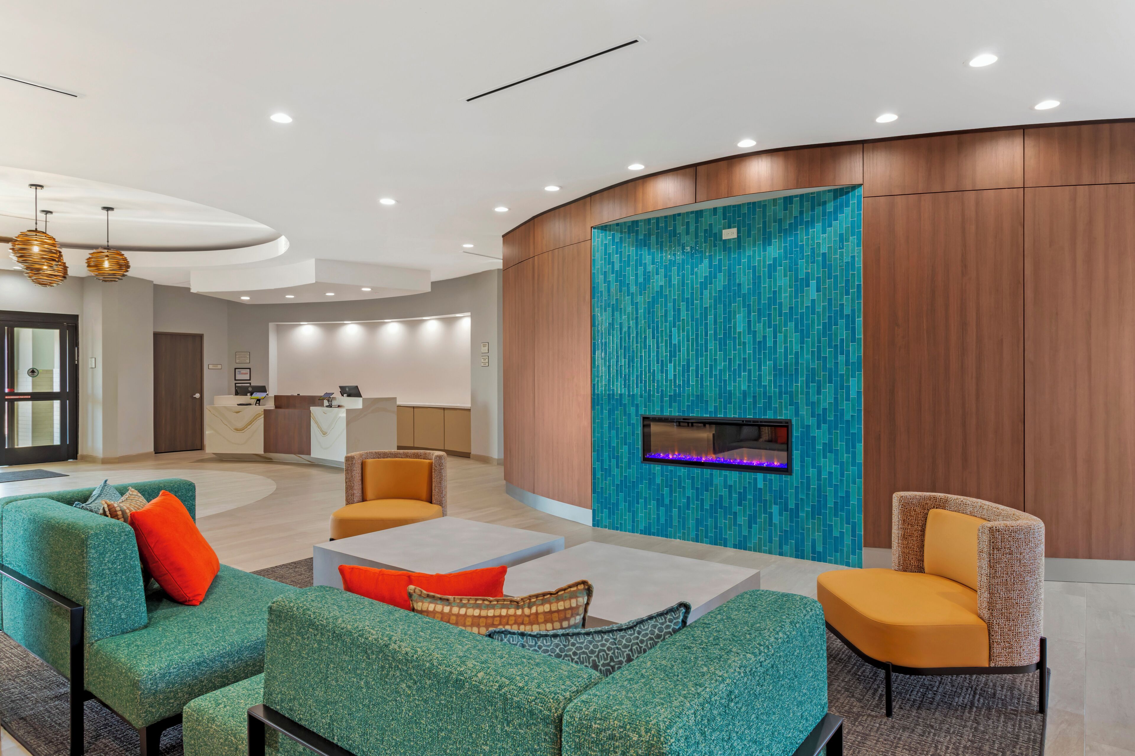 Sala de estar do lobby