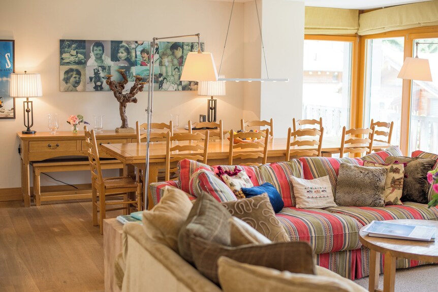 6.5-room Apartment Located In Luxurious Apartment Building Above Flims Dorf. - Flims