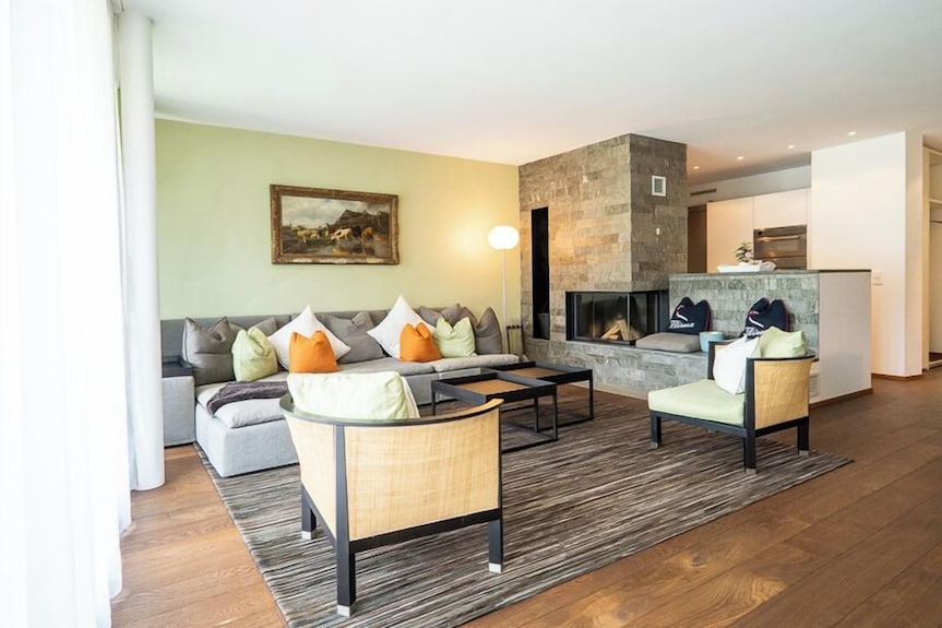 Luxurious 3.5-room Apartment For Max. 5 People. - Laax