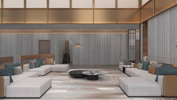 Sala de estar do lobby