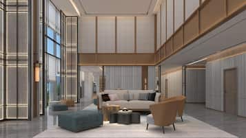 Sala de estar do lobby