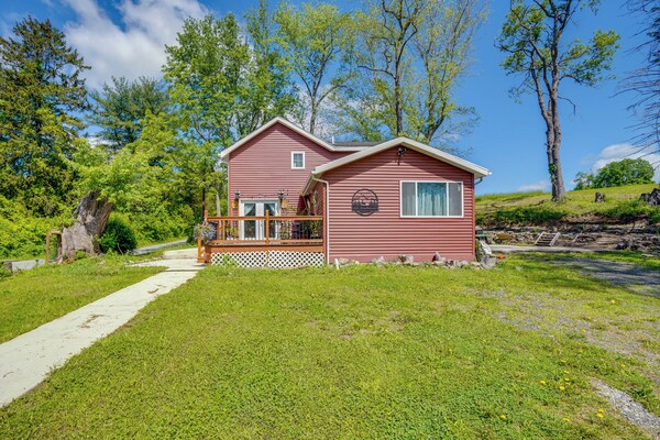 4 Mi To Dtwn Catskill: Mtn-view Home - Catskill, NY