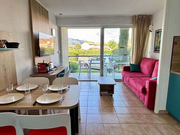 Appartement 2 Pièces à Argelès-sur-mer Avec Piscine - Collioure