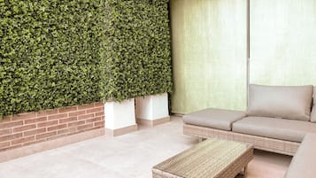 Terraço no piso superior