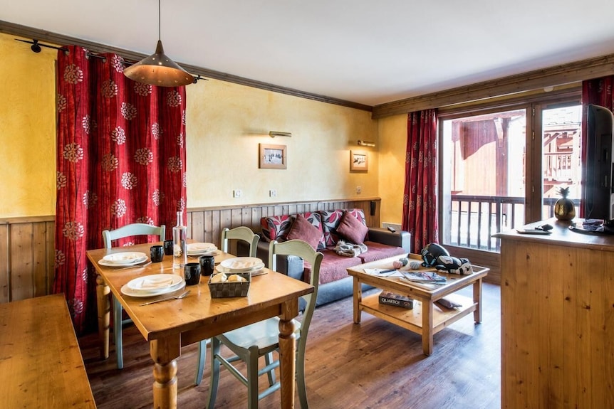 Wifi, Al Pie De Las Pistas De Esquí, Balcón, Tv, Local Para Esquís, 45m², Tignes - Tignes