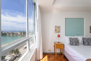 Apartamento família, vista para o oceano | 4 quartos, Wi-Fi de cortesia