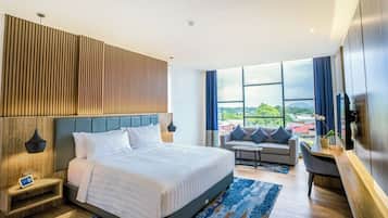Deluxe Premier Room | Cofre no quarto, secretária, Wi-fi grátis, roupa de cama fornecida