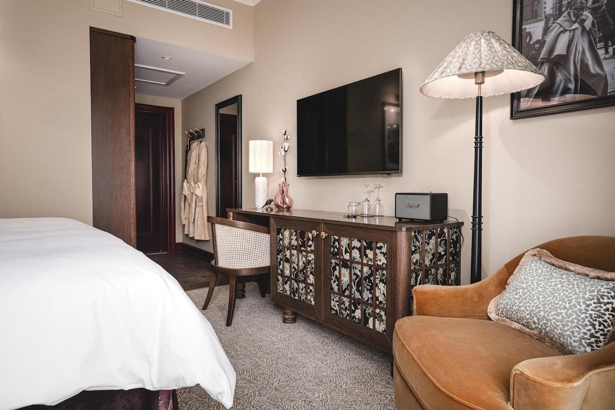 Quarto Duplo Deluxe, varanda, vista para o oceano | 2 quartos, minibar, cofre no quarto, secretária