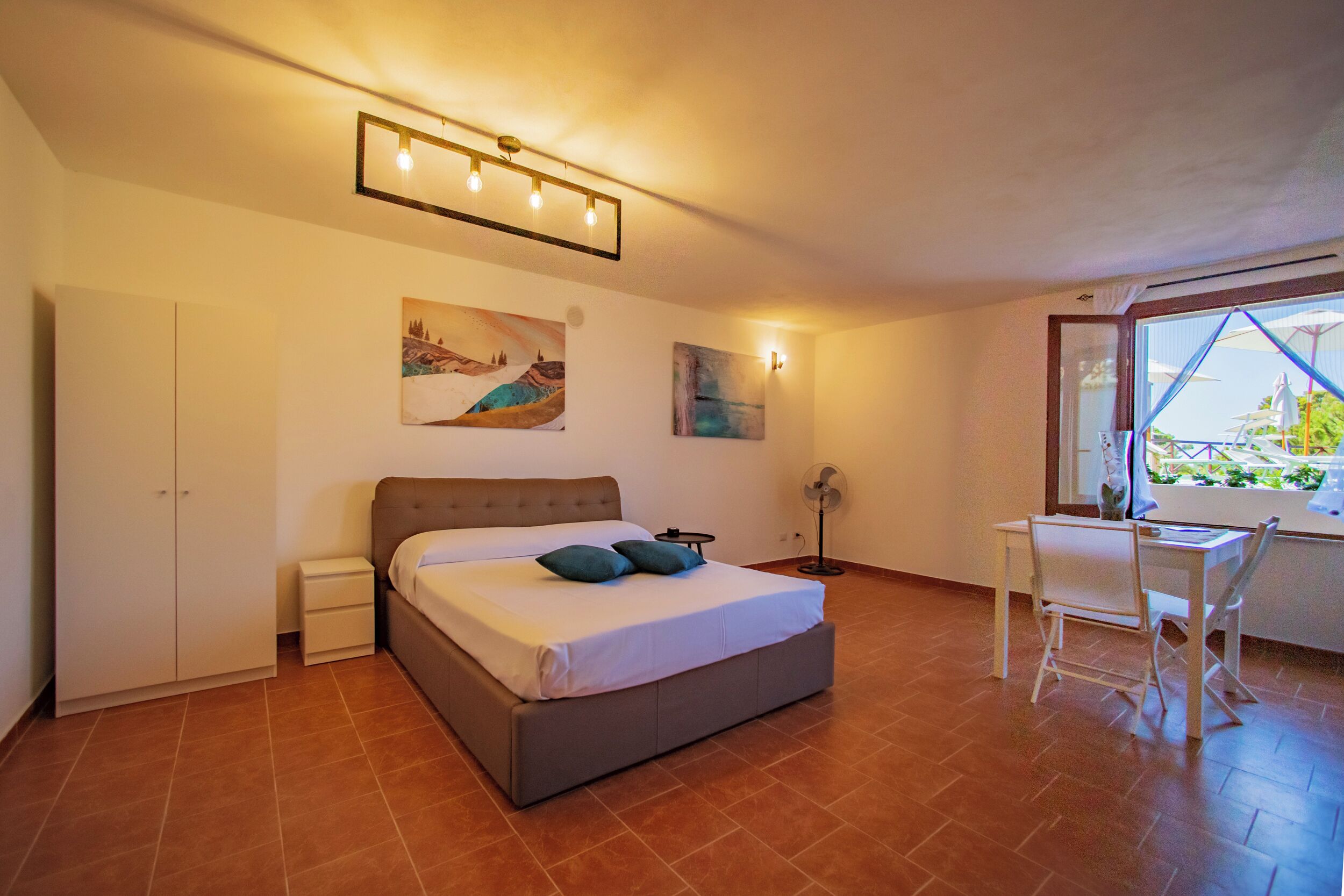 Apartamento Standard, vista para o pátio | Vista do quarto