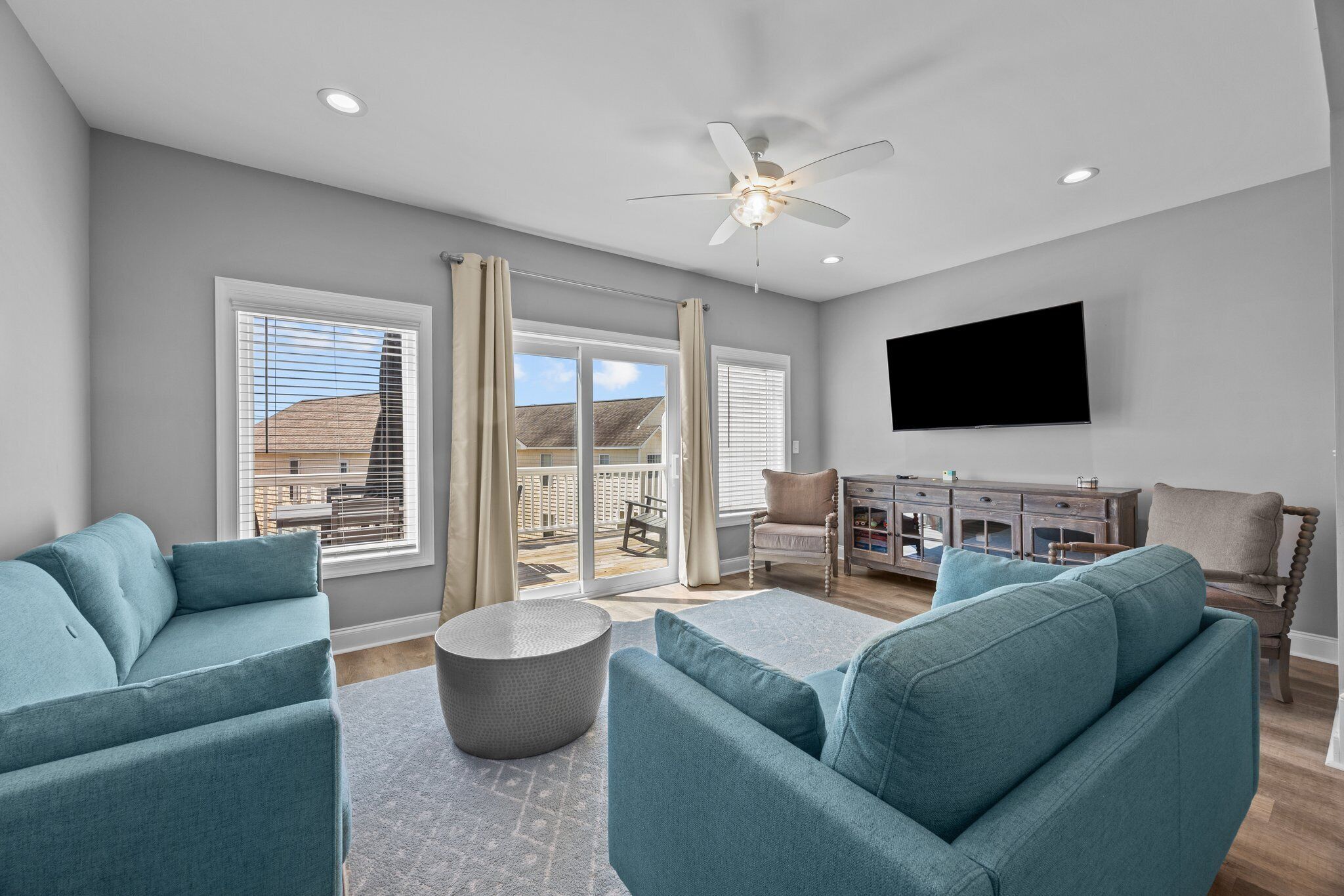 New! Ocean View, Pool, Steps To The Sea! - Surf City, NC