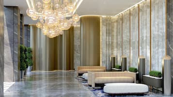 Sala de estar do lobby