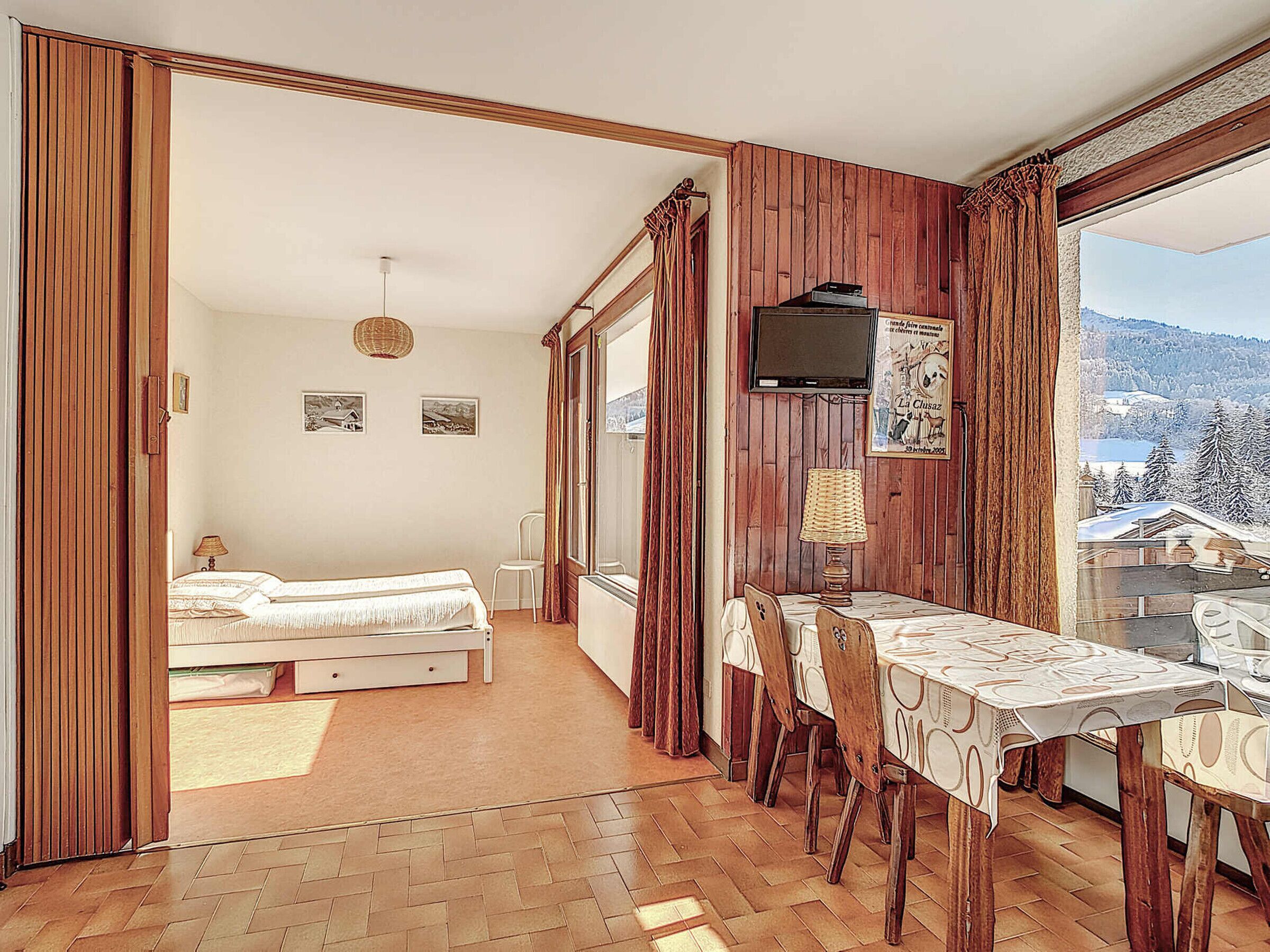 Appartement Cosy à La Clusaz - 4 Pers, Balcon Sud - Saint-Jean-de-Sixt