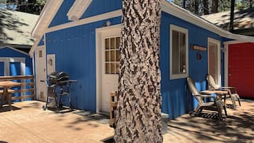 Cabine, vista para a montanha | Terraço/pátio interior