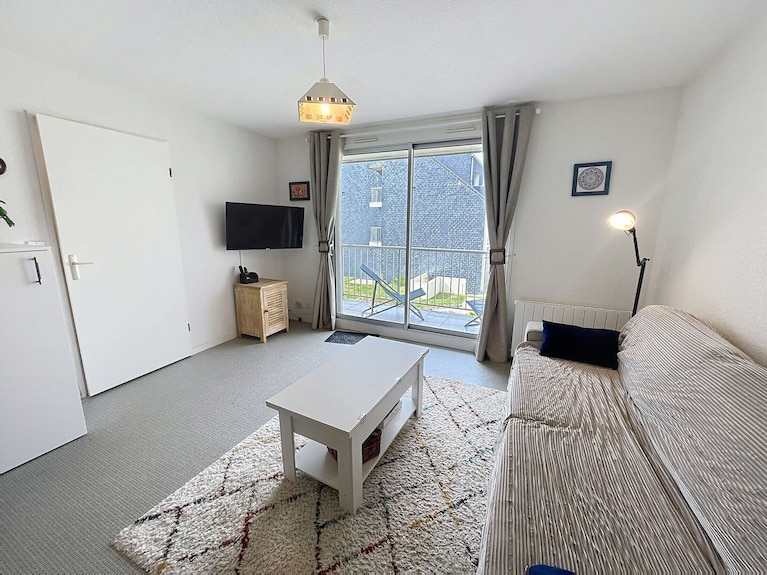 Charmant Appart 1 Chambre, 4 Pers, Balcon, Parking, Wi-fi - Jullouville