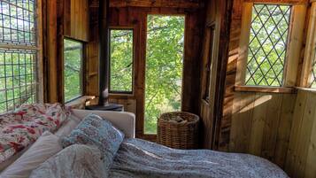 Cabine | 1 quarto, roupa de cama fornecida