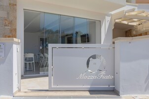 Entrada do alojamento