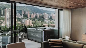 Apartamento premium, vista para a cidade | Vista para a cidade