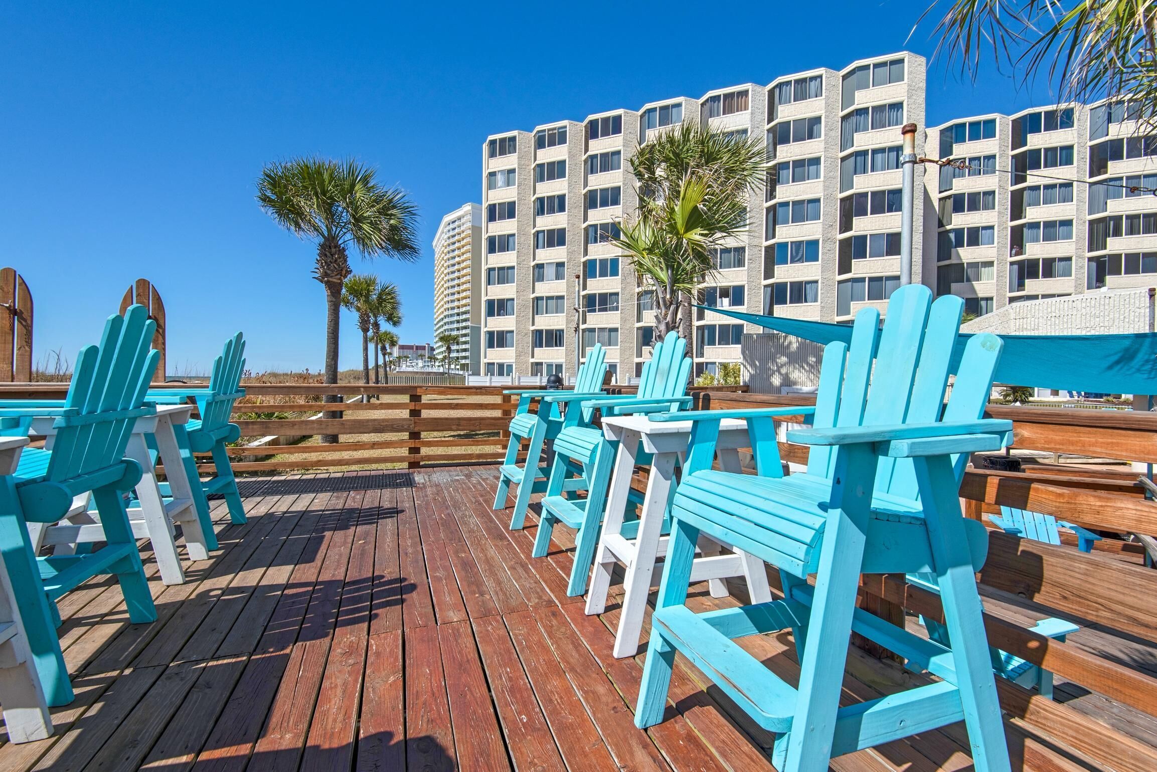 Estúdio, 2 camas Queen (Top of the Gulf 110) | Terraço/pátio