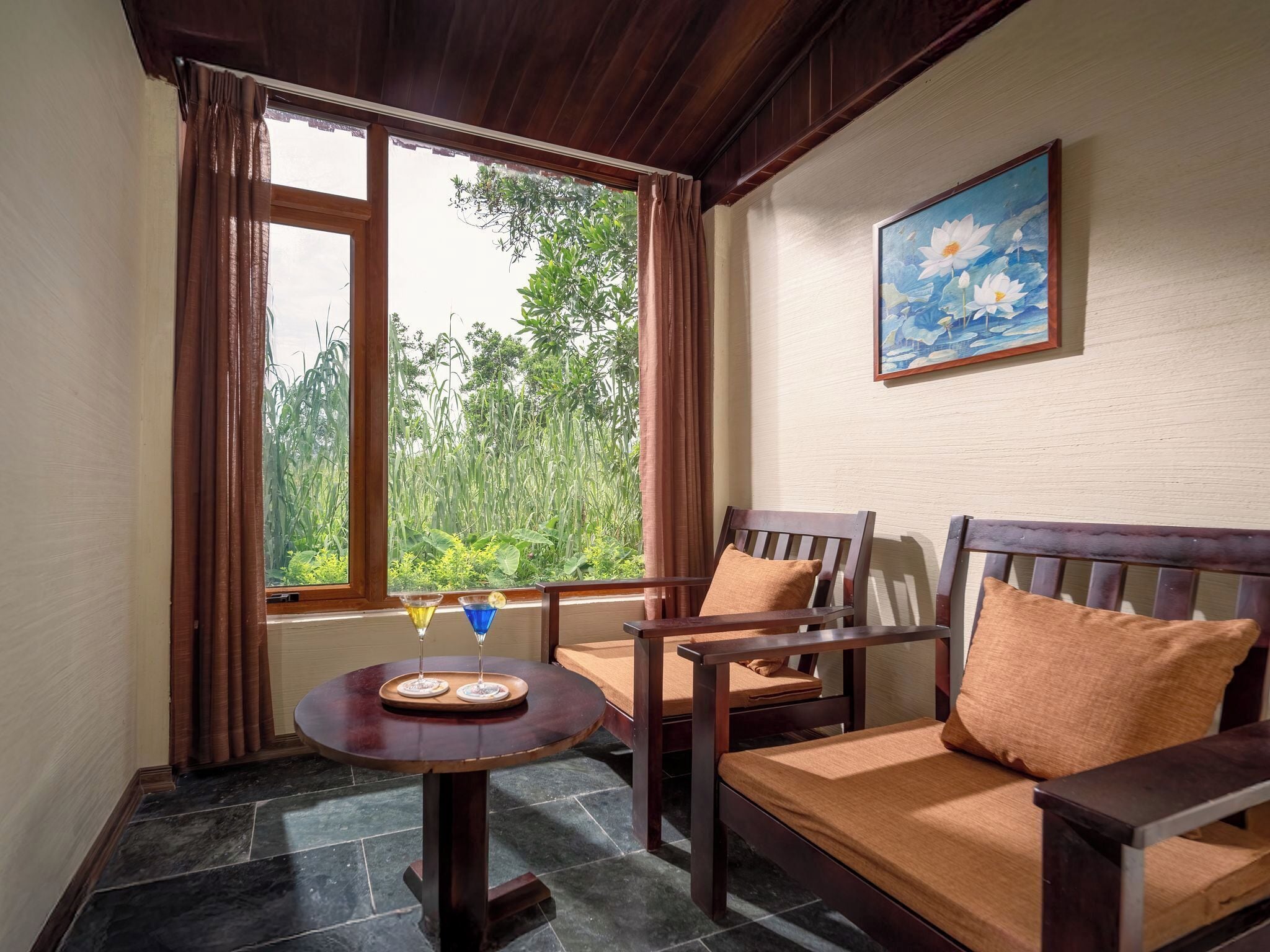 Quarto casal superluxo, 1 cama King, vista para o jardim | Vista para o jardim