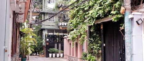 Fachada do alojamento