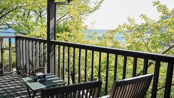 Quarto Duplo Deluxe, varanda, vista para o mar | Vista para a praia ou o mar