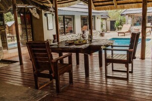 Opções para refeição ao ar livre