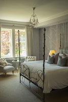 Quarto Duplo Deluxe, vista para o jardim (Wharfedale) | Lençóis de algodão egípcio, roupa de alta qualidade 
