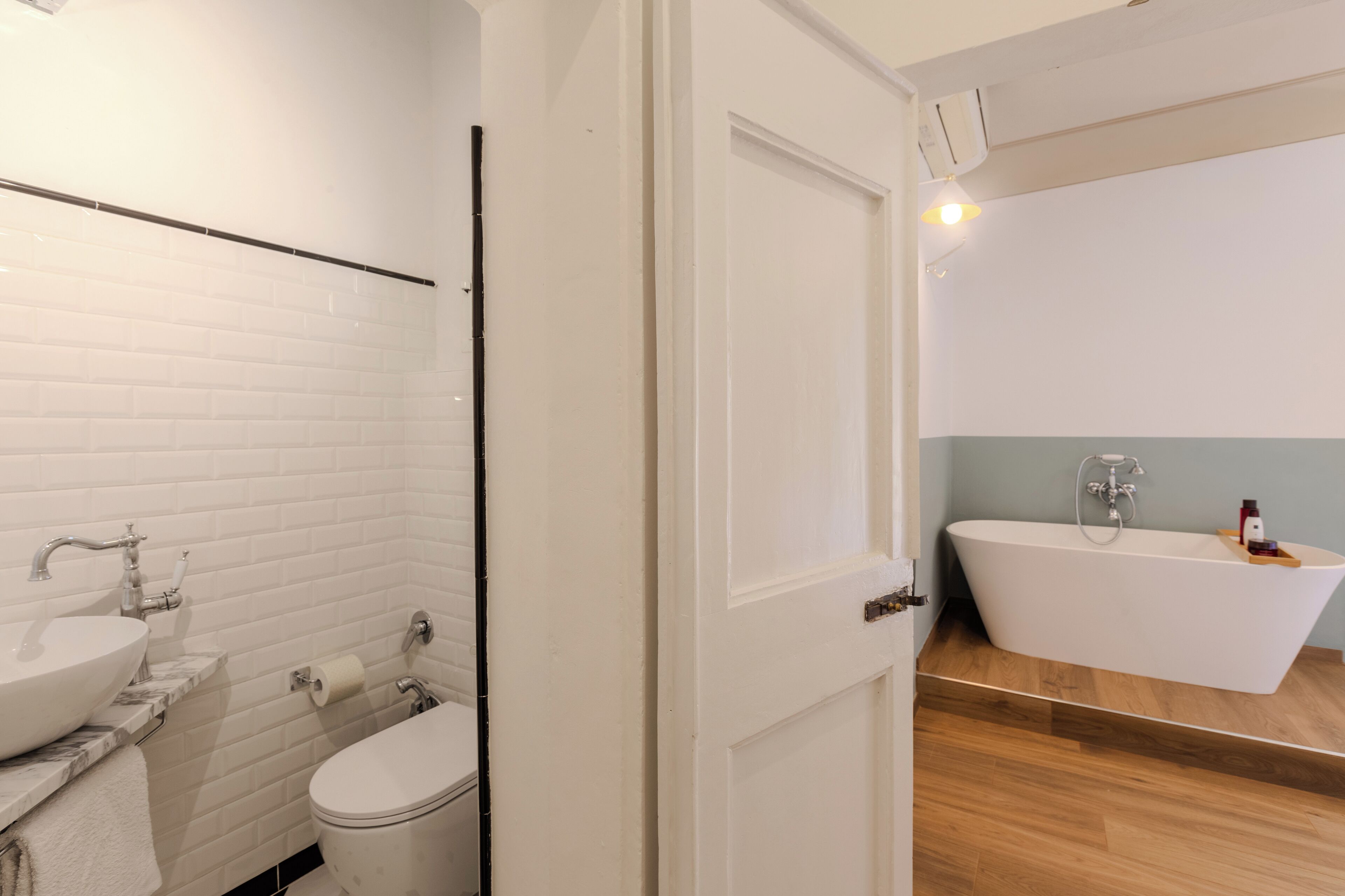 Quarto casal superior | Banheiro | Toalhas de banho 