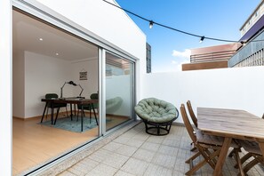 Apartamento | Opções para refeição ao ar livre