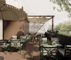 Pequeno-almoço preparado no momento diário mediante uma taxa 