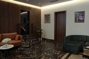 Sala de estar do lobby