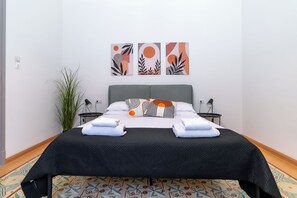 Apartamento Clássico | Lençóis de algodão egípcio, roupa de alta qualidade, Wi-fi grátis 