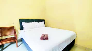 Quarto casal luxo | Escrivaninha, espaço de trabalho para notebook, Wi-Fi de cortesia
