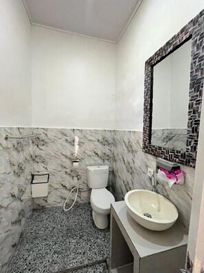 Villa Deluxe, vista para o jardim | Casa de banho