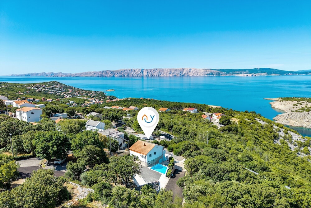 Hidden Pool House With Sea View - Klenovica