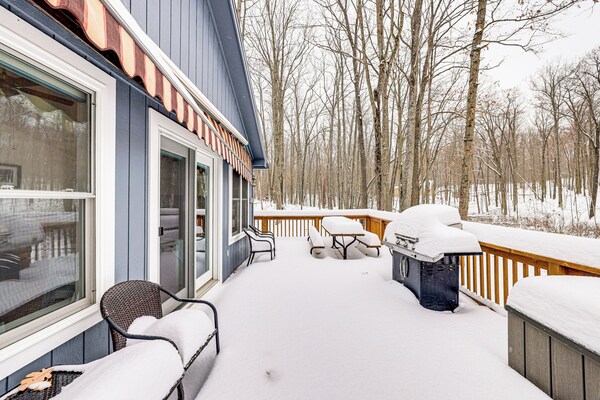 Wooded Country Home W/ Spacious Deck In Farwell! - Michigan