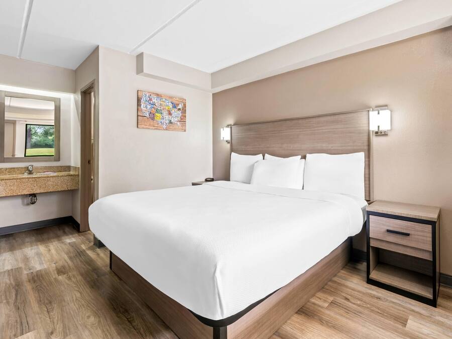 Quarto standard, 1 cama King, para não fumantes