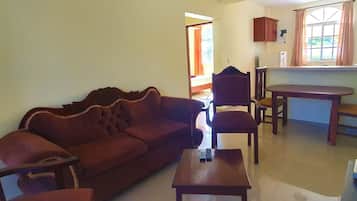 Apartamento, 2 quartos, para fumantes, sacada | Opções para refeição