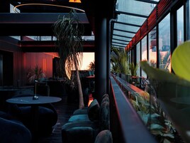 Terraço no piso superior