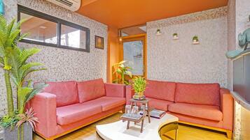 Sala de estar do lobby